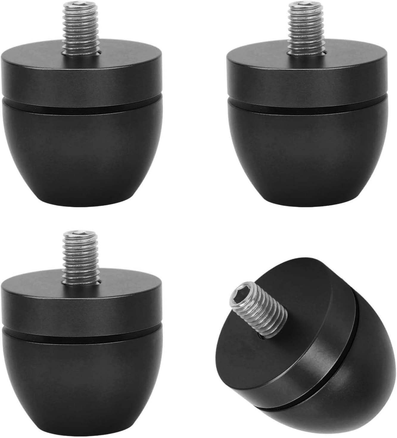Speaker Isolation Pads, Speaker Isolation Stand Feet Set Aluminum Alloy ...