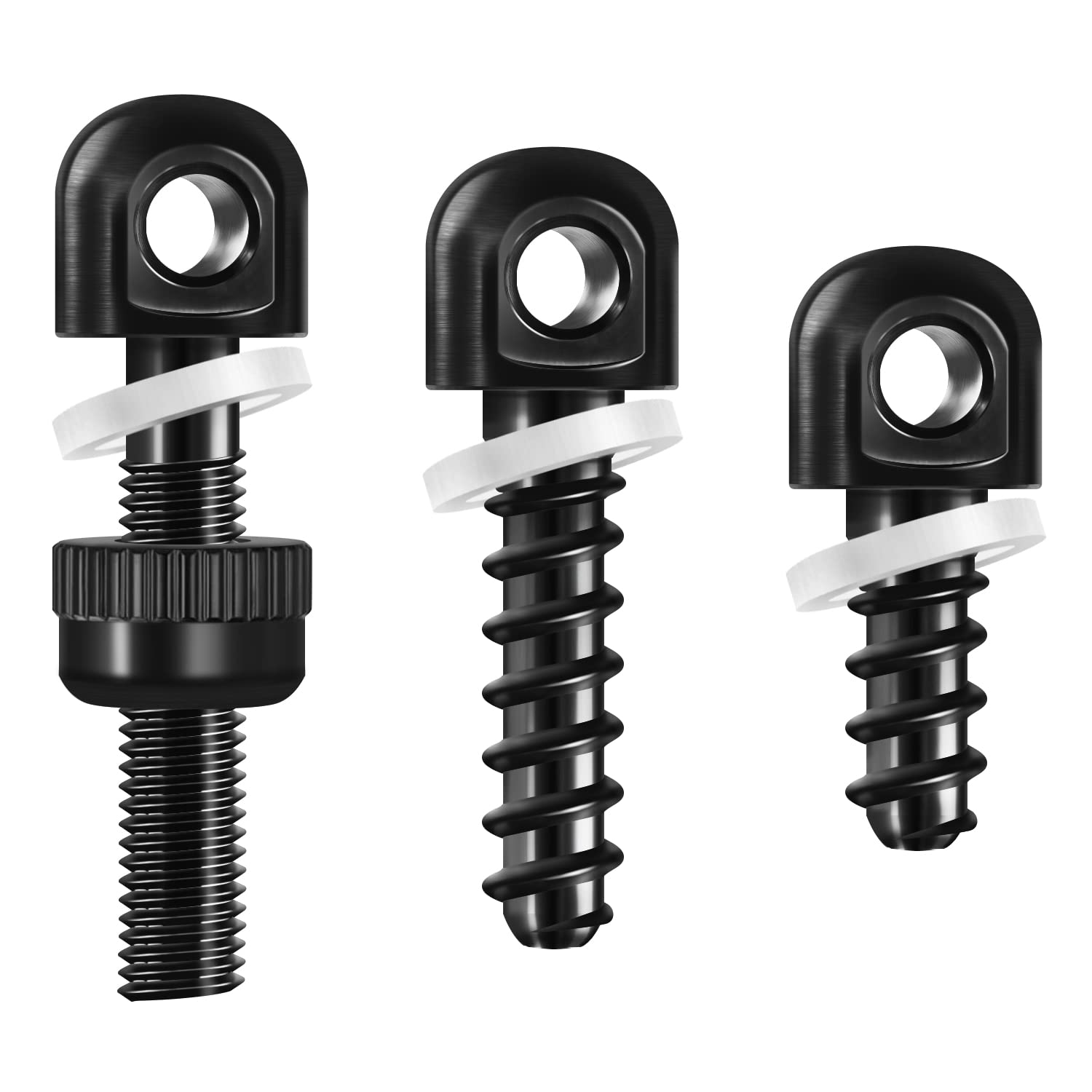 Snapklik.com : GUGULUZA Sling Swivel Wood Screw Studs,3 Pcs Gun Sling ...
