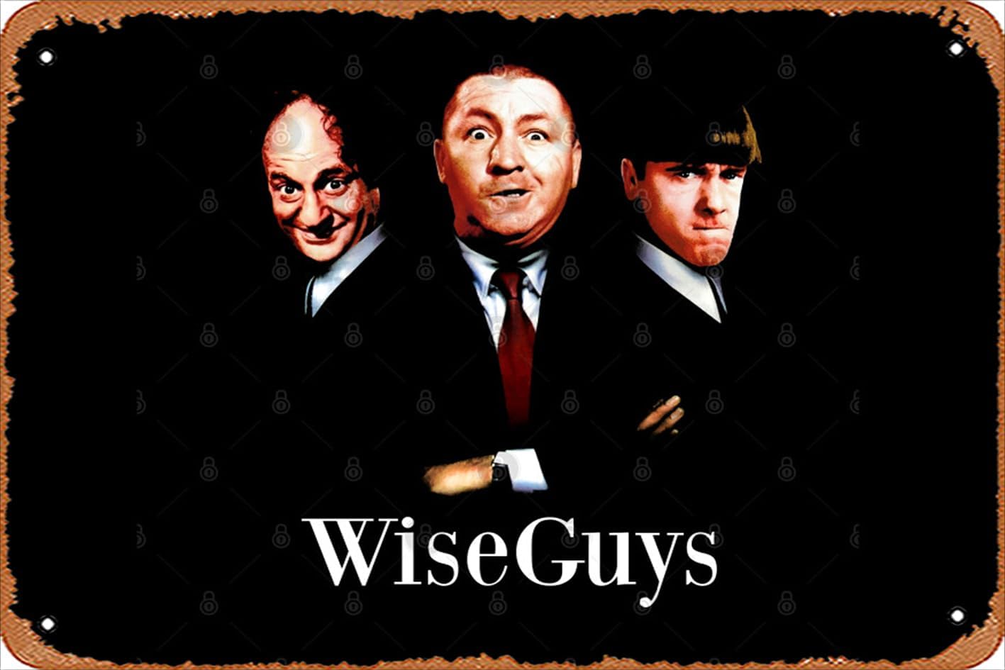 Amazon.com: Zuhhgii Retro Tin Sign Wiseguys - The Three Stooges Vintage ...