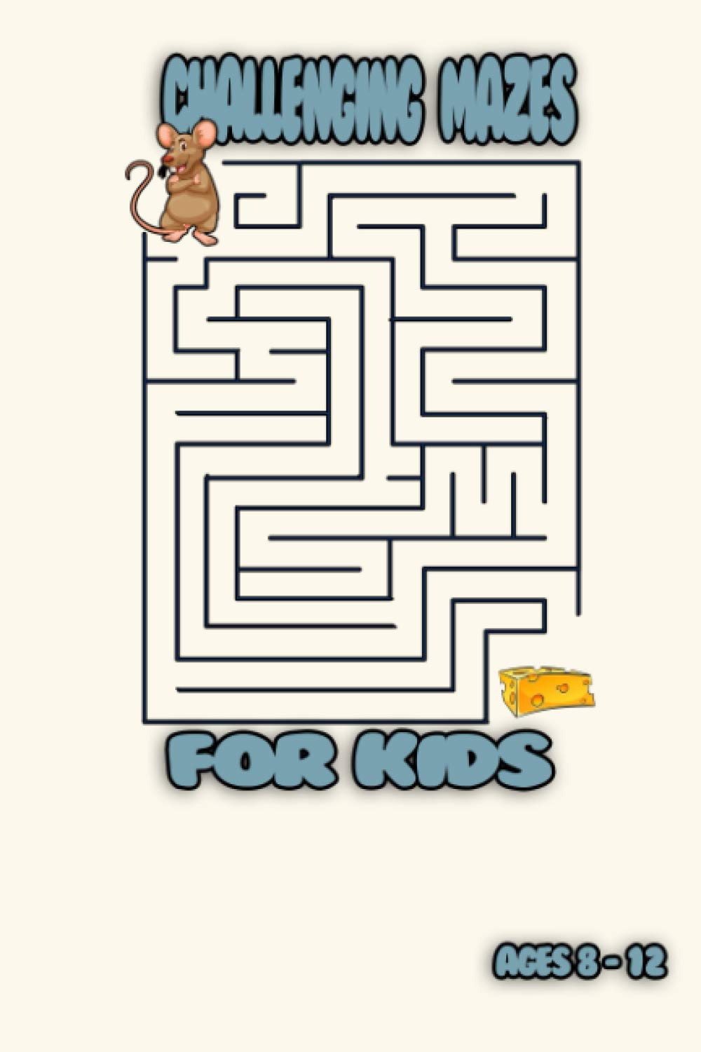 Hard Mazes For Kids Difficult Big Maze. Game For Kids And Adults.
