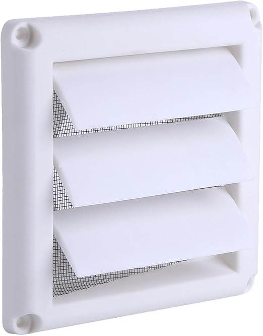 3 Flaps Air Vent Grille Cover, Portable AC Air Conditioner Through Wall ...