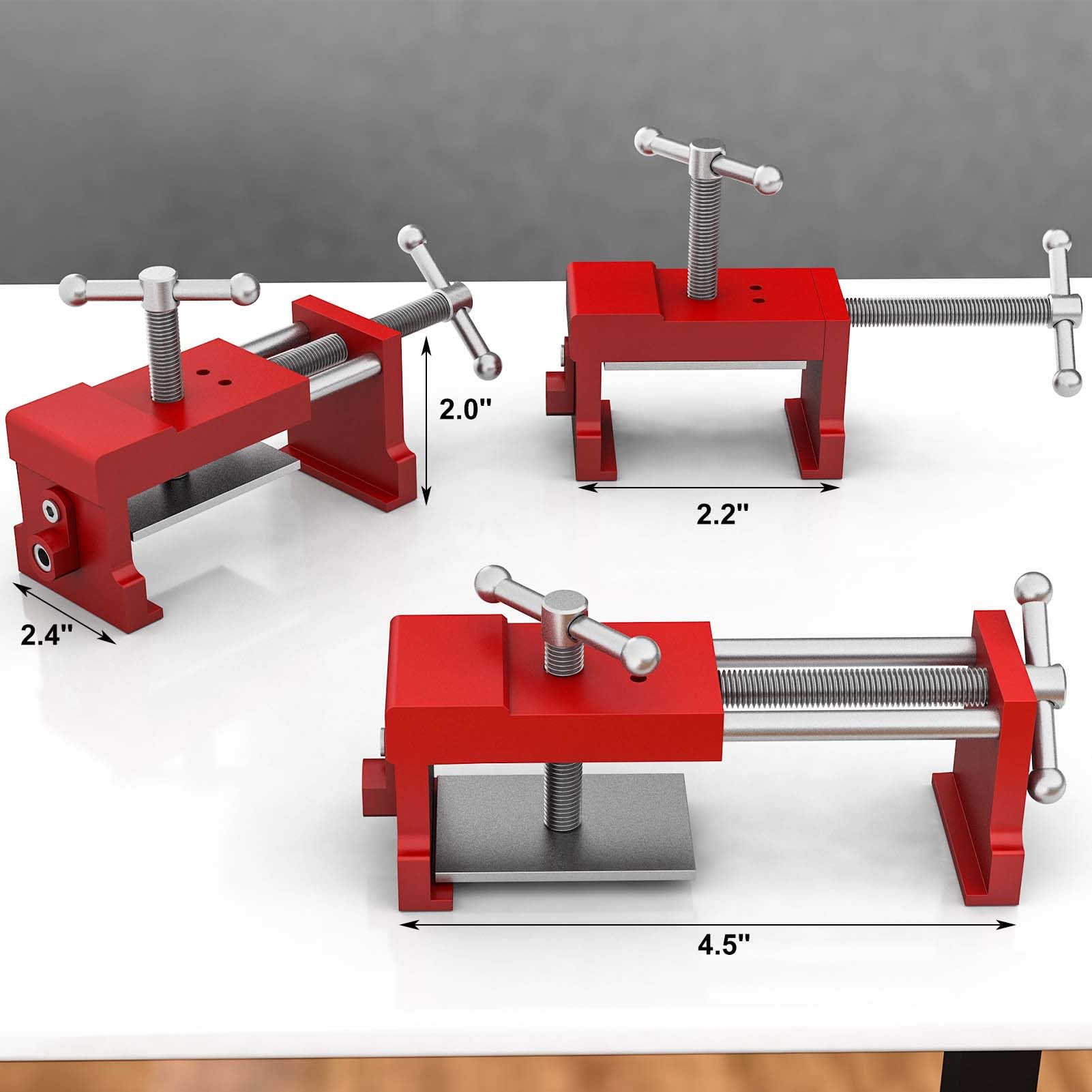 Snapklik.com : 4-Pack Cabinet Clamps, Cabinet Clamps For Installing ...