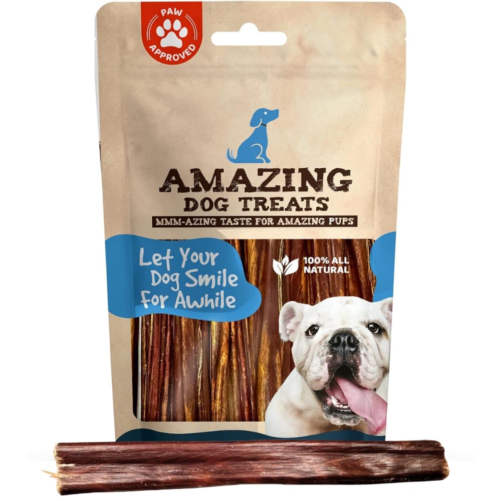 Amazon.com : Amazing Dog Treats Gullet Sticks for Dogs- (6 Inch - 20 ...