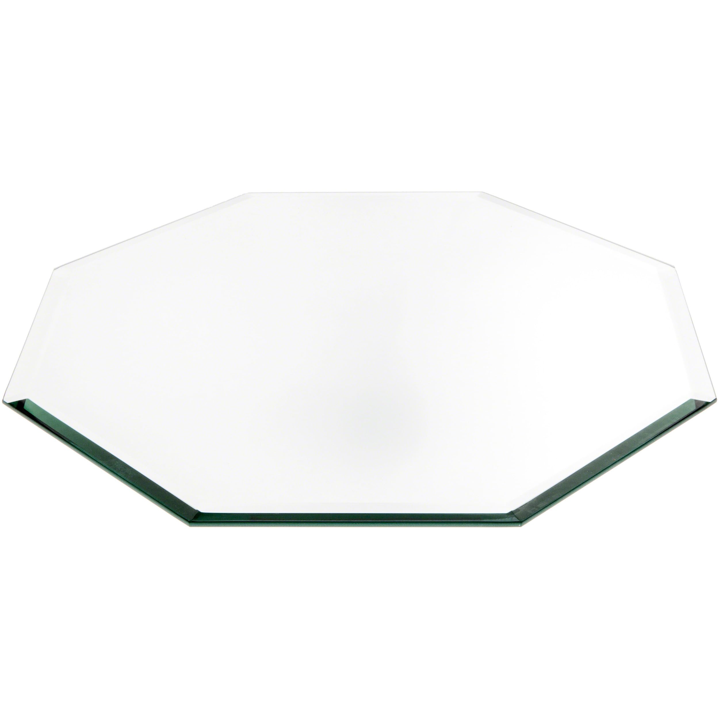 Amazon.com: Plymor Octagon 5mm Beveled Glass Mirror, 14 inch x 14 inch ...
