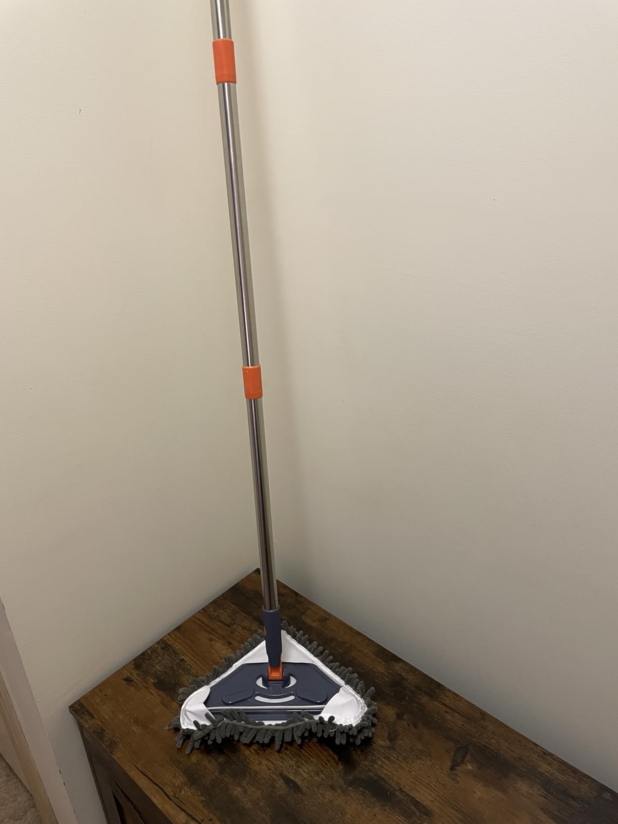 Triangle Cleaning Mop 360 ° Rotatable Adjustable Mop with Long Handle ...