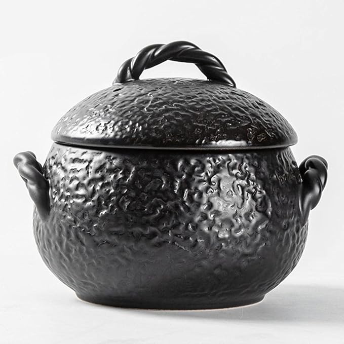 Terracotta Casserole Pot Ceramic Casserole Clay Cooking Pot Old ...