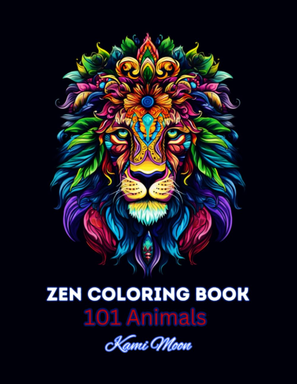 Zen Coloring Book: Moon, Kami: 9798854581226: Amazon.com: Books
