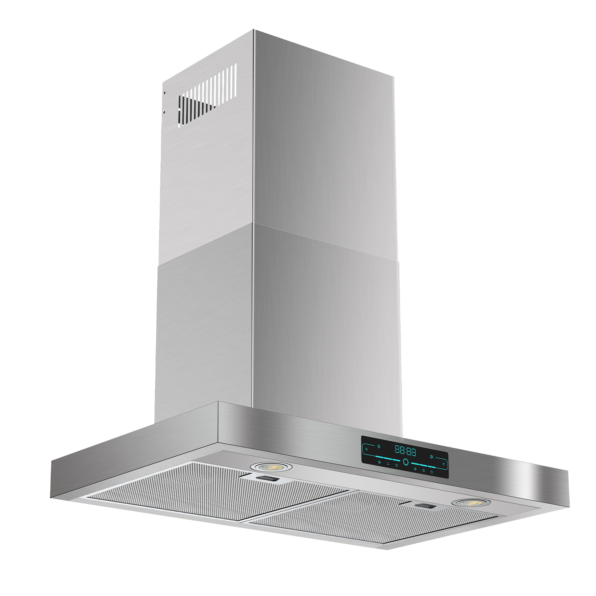 Amazon.com: Range Hood 30 Inch,Wall Mount Kitchen Hood with 900CFM ...