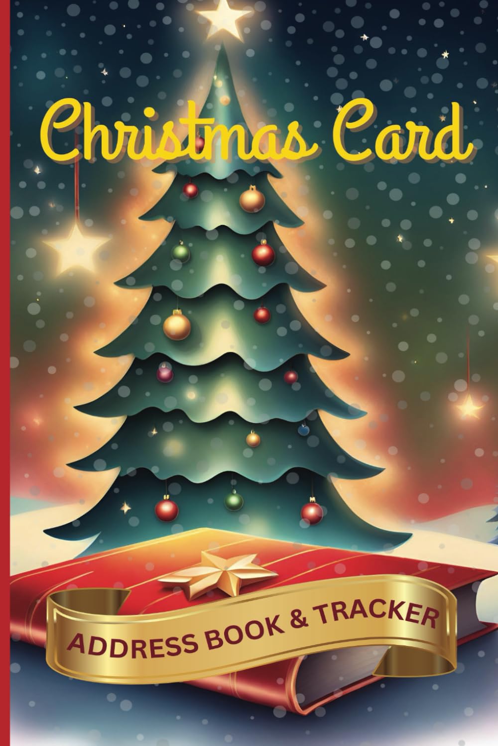 Christmas Card Address Book & Tracker: Mailing Log Book, 10 Years with ...