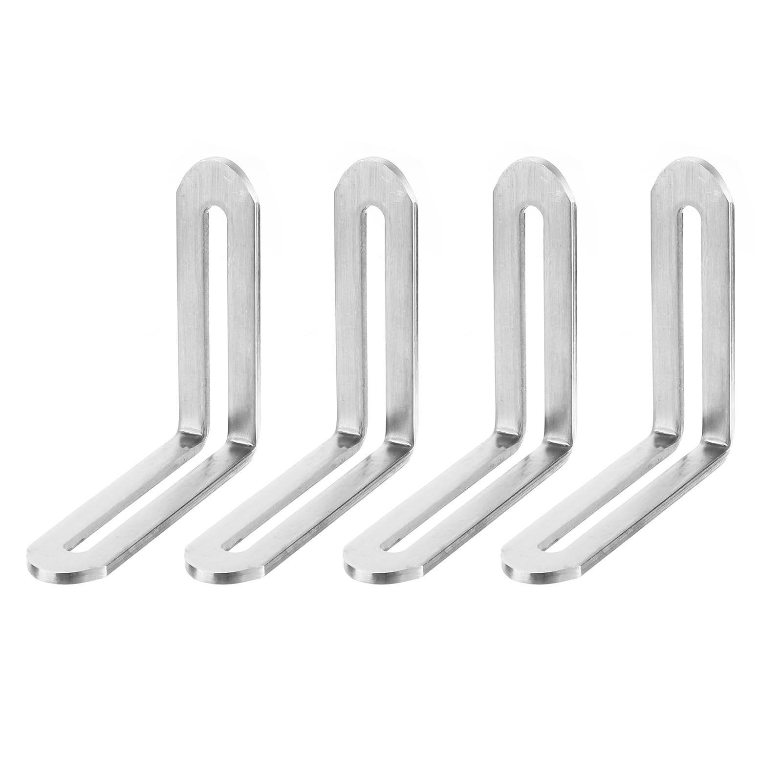 sourcing map Adjustable Corner Code, 4Pcs 58x58mm - Stainless Steel 90 ...