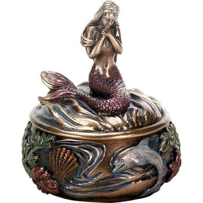 Buy SUMMIT COLLECTION Art Nouveau Holding Hand Over Chest Praying ...