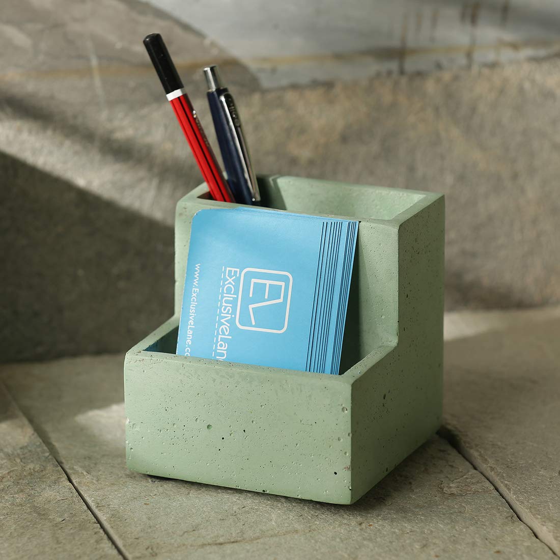 Buy ExclusiveLane 'The Charming Cubicles' Table Organiser in Concrete ...