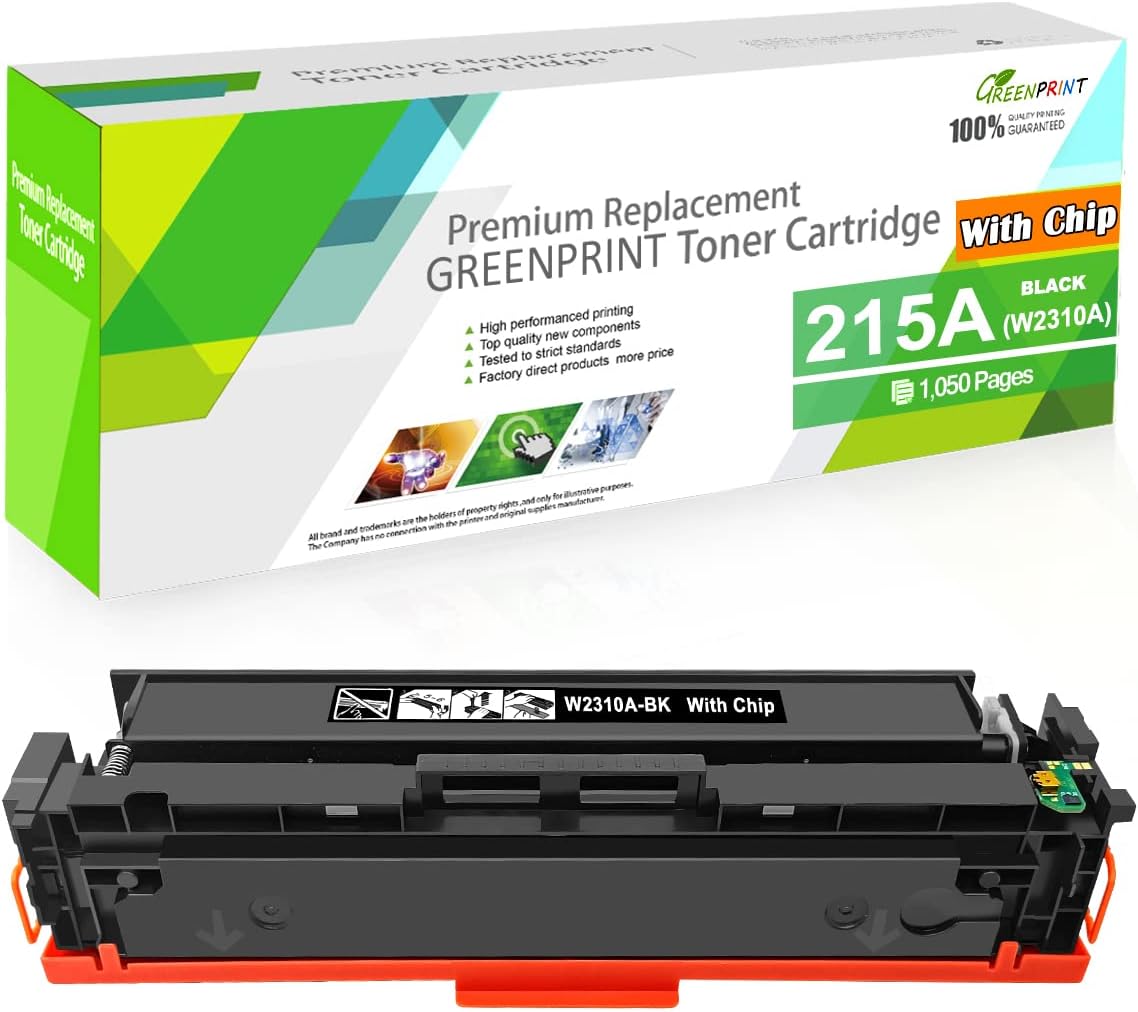 Amazon.com: GREENPRINT [with Chip] 215A Compatible Toner Cartridge ...