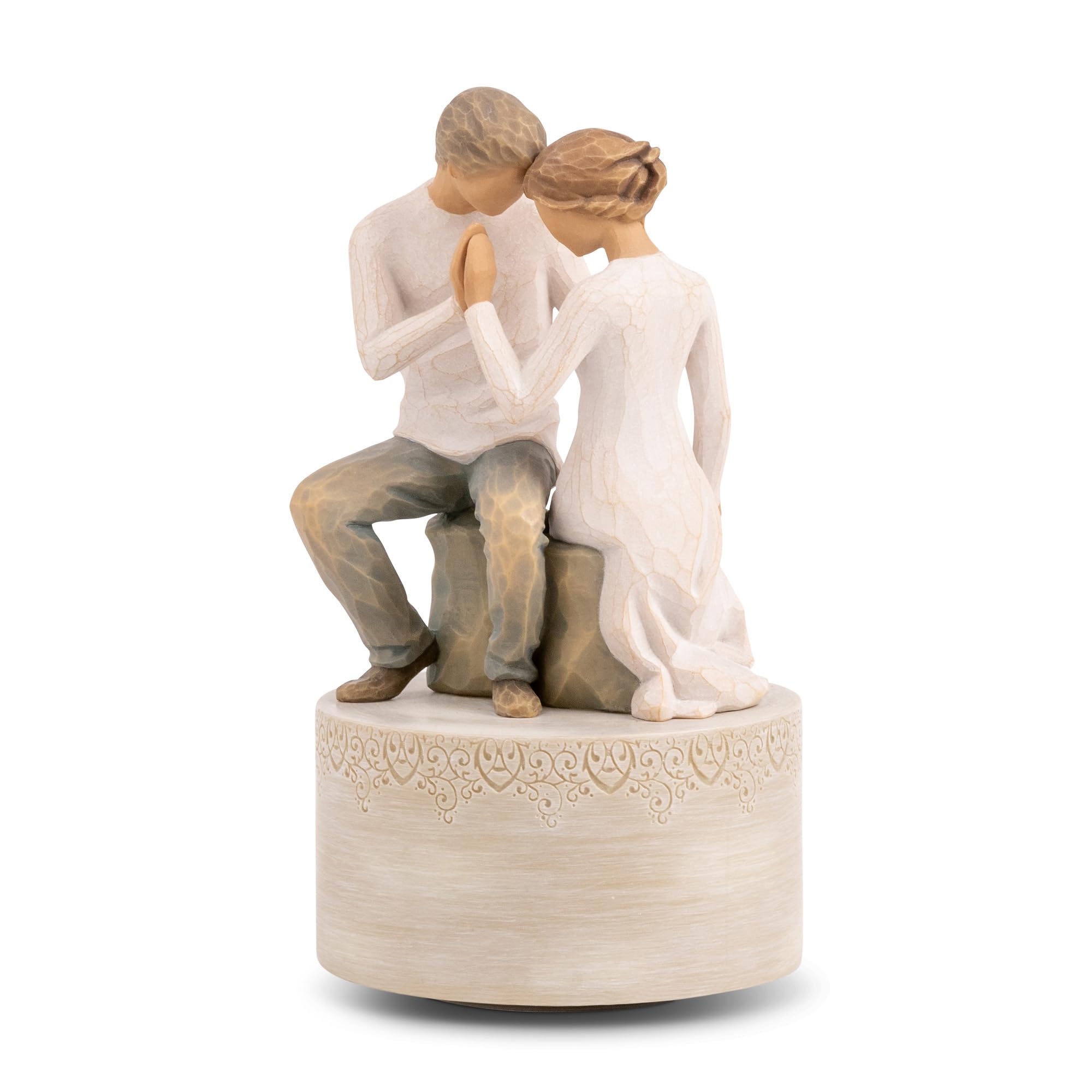 Amazon.com: Willow Tree Around You Musical, Sculpted Hand-Painted ...