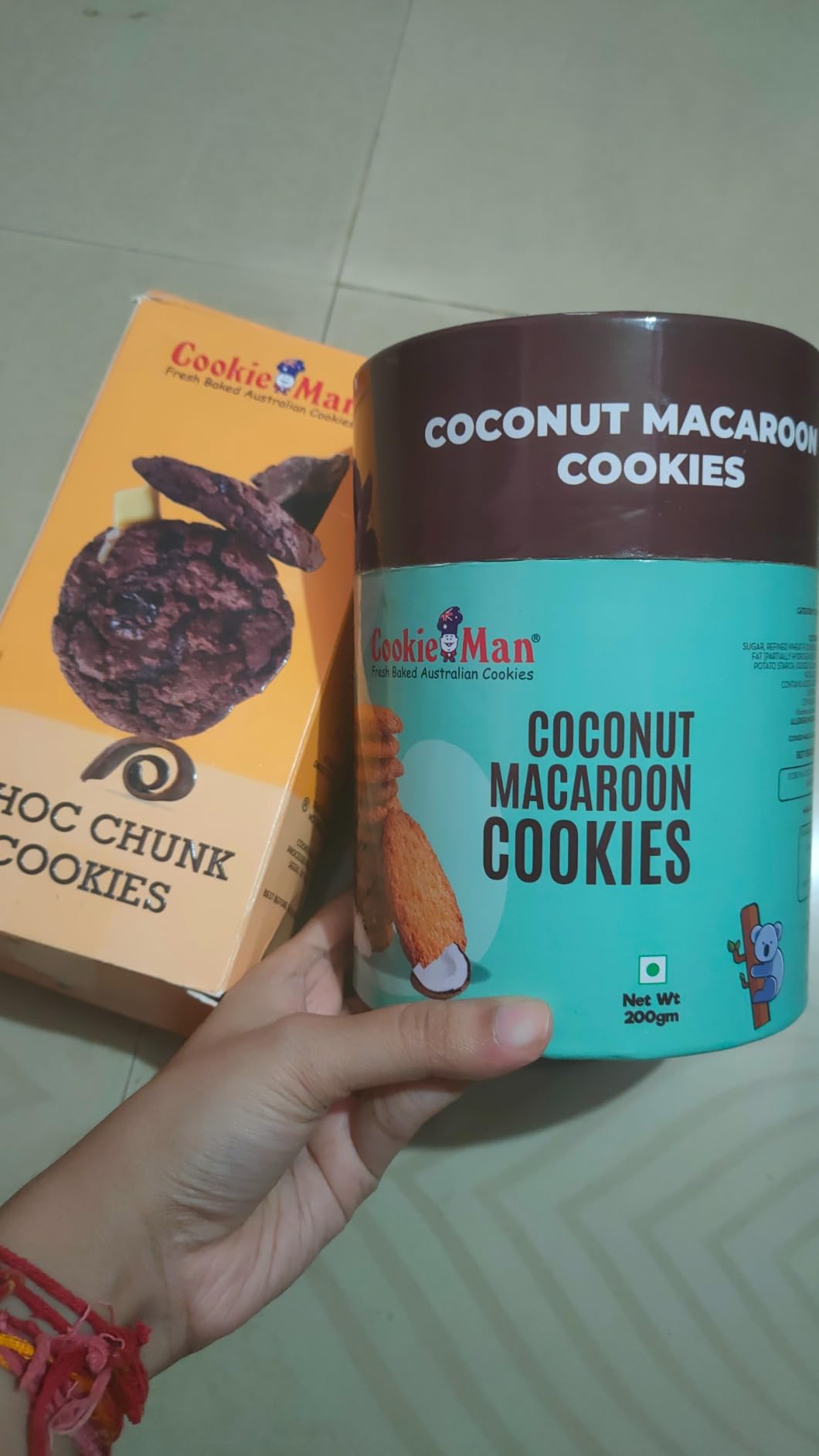 CookieMan Choco Chunk Cookies – 250g | Rich & Chewy Chocolate Chunk ...