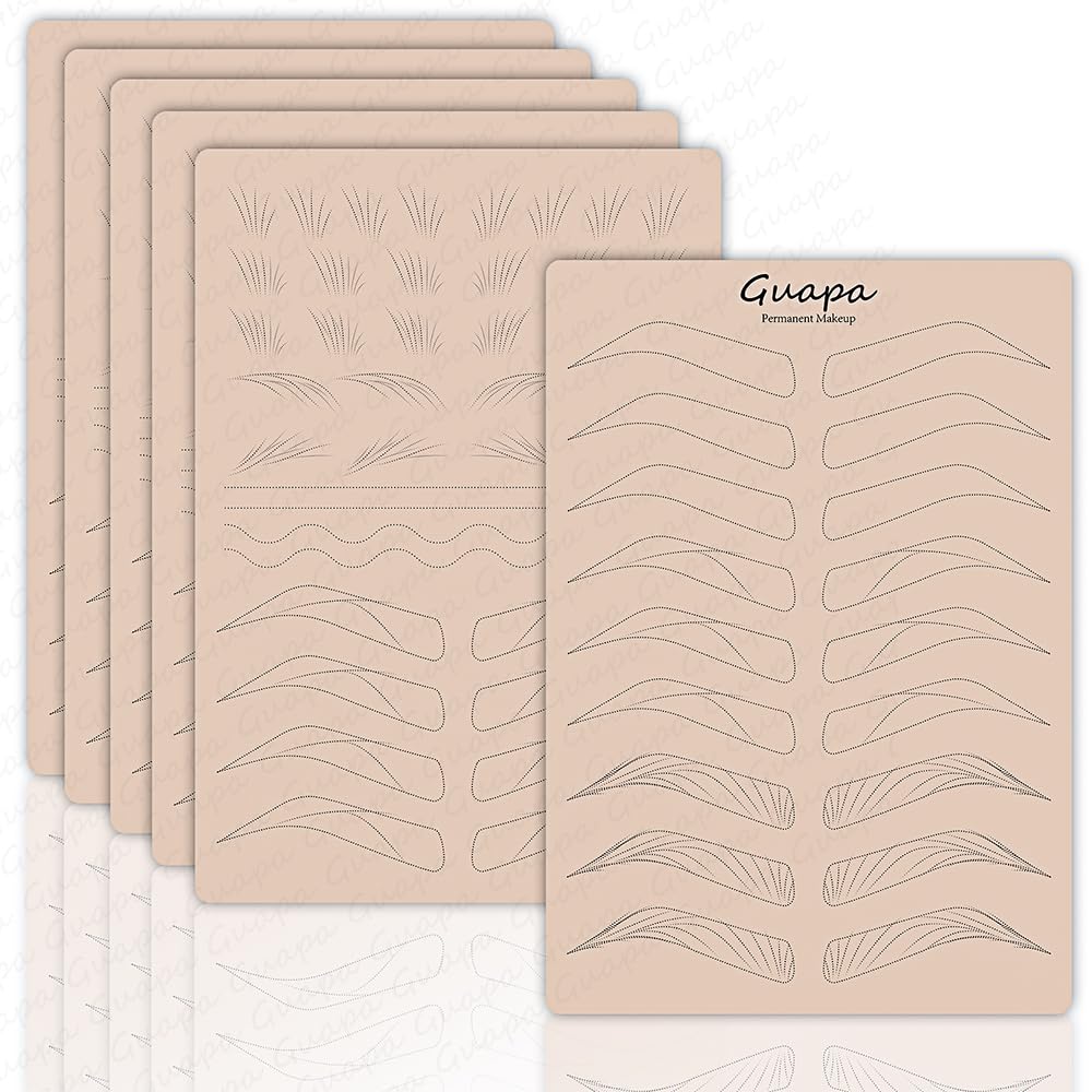 Amazon.com : 3PCS Rasmet New Hair Stroke Pattern Practice Pad Double ...