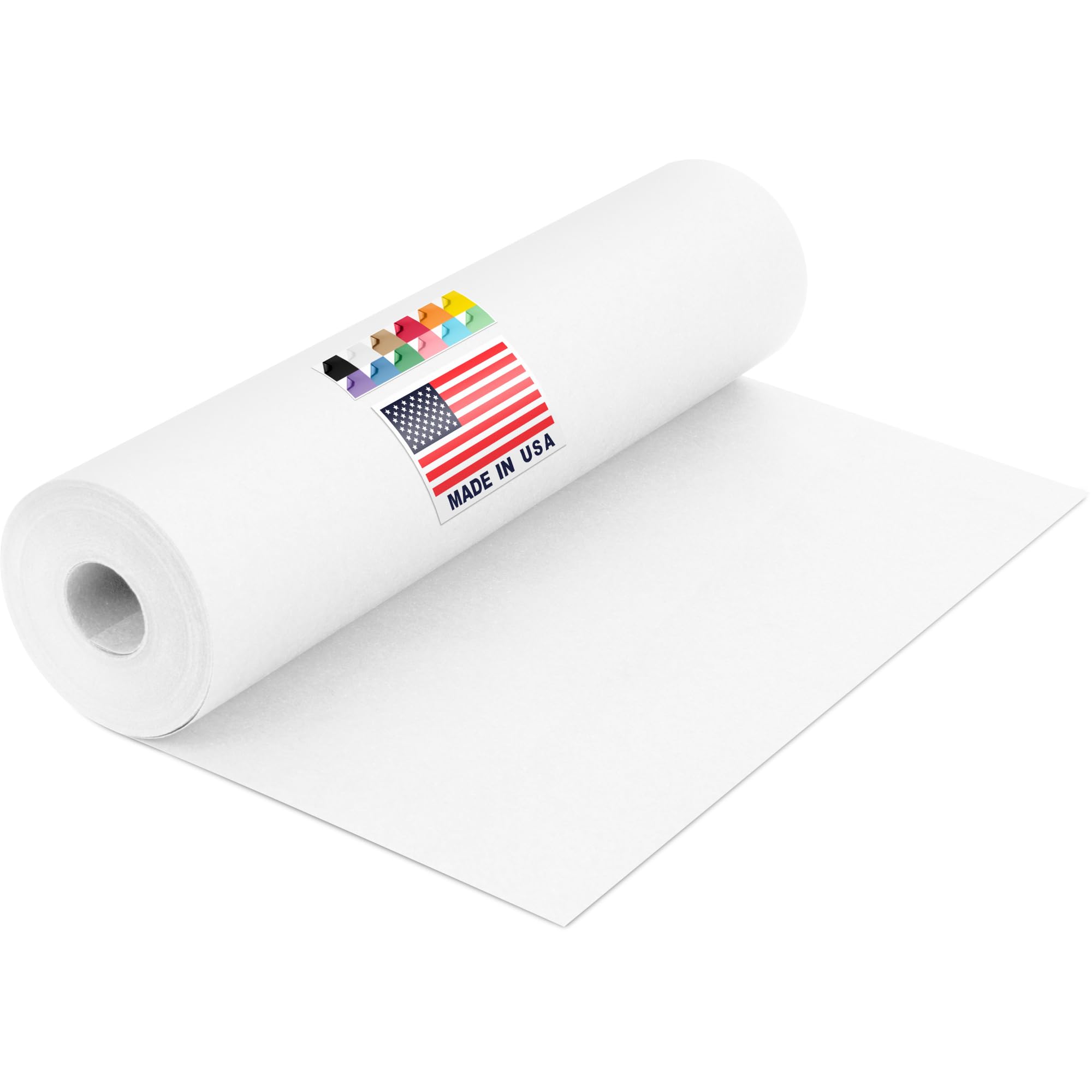 Amazon.com: Paclord USA Made 12" x 1200" White Kraft Paper Roll, 45 lbs ...