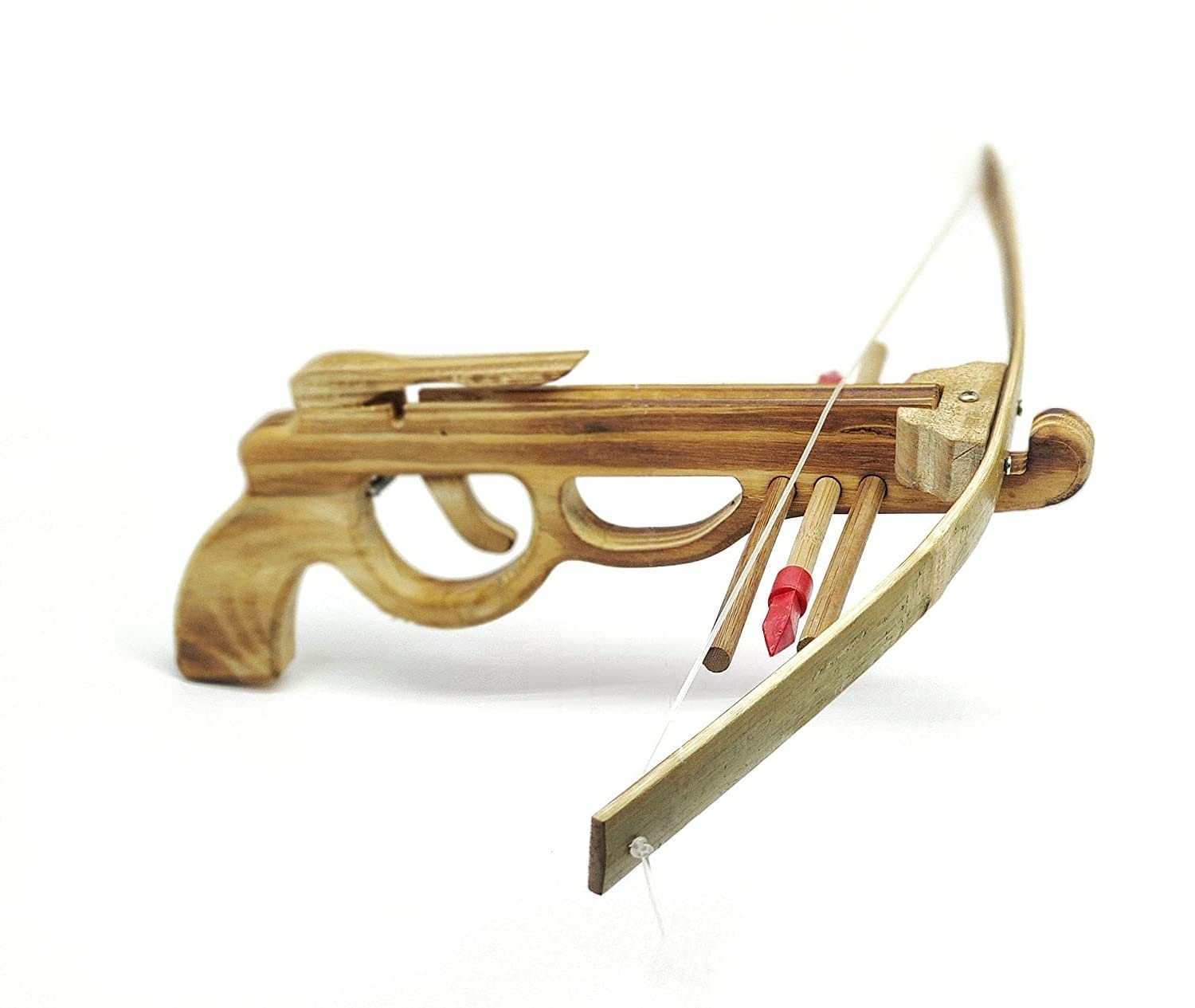 Kingsman store Wooden Handmade Crossbow Toy Gun Wooden- Buy Online in ...