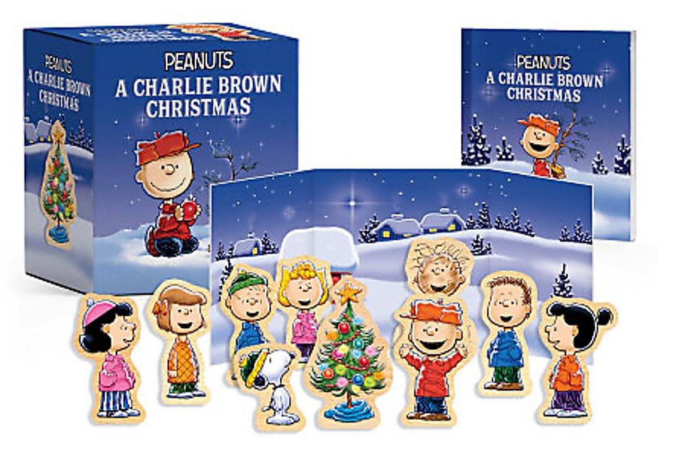 Peanuts: A Charlie Brown Christmas Wooden Collectible Set (RP Minis ...