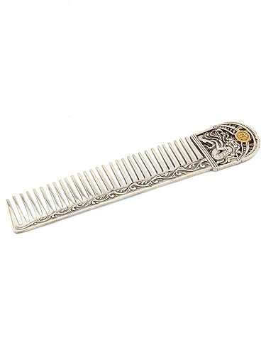 Amazon.com: Silver Hair comb with Zodiac Horoscope Astrology Sign"Virgo ...