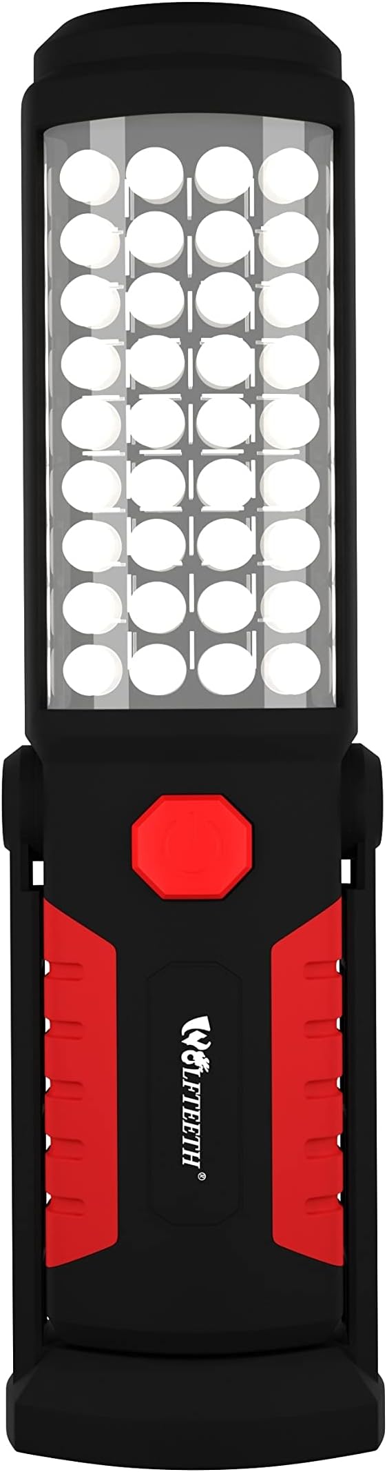 Wolfteeth LED Torches, 36+5 Magnetic Work Light Portable Flashlight ...