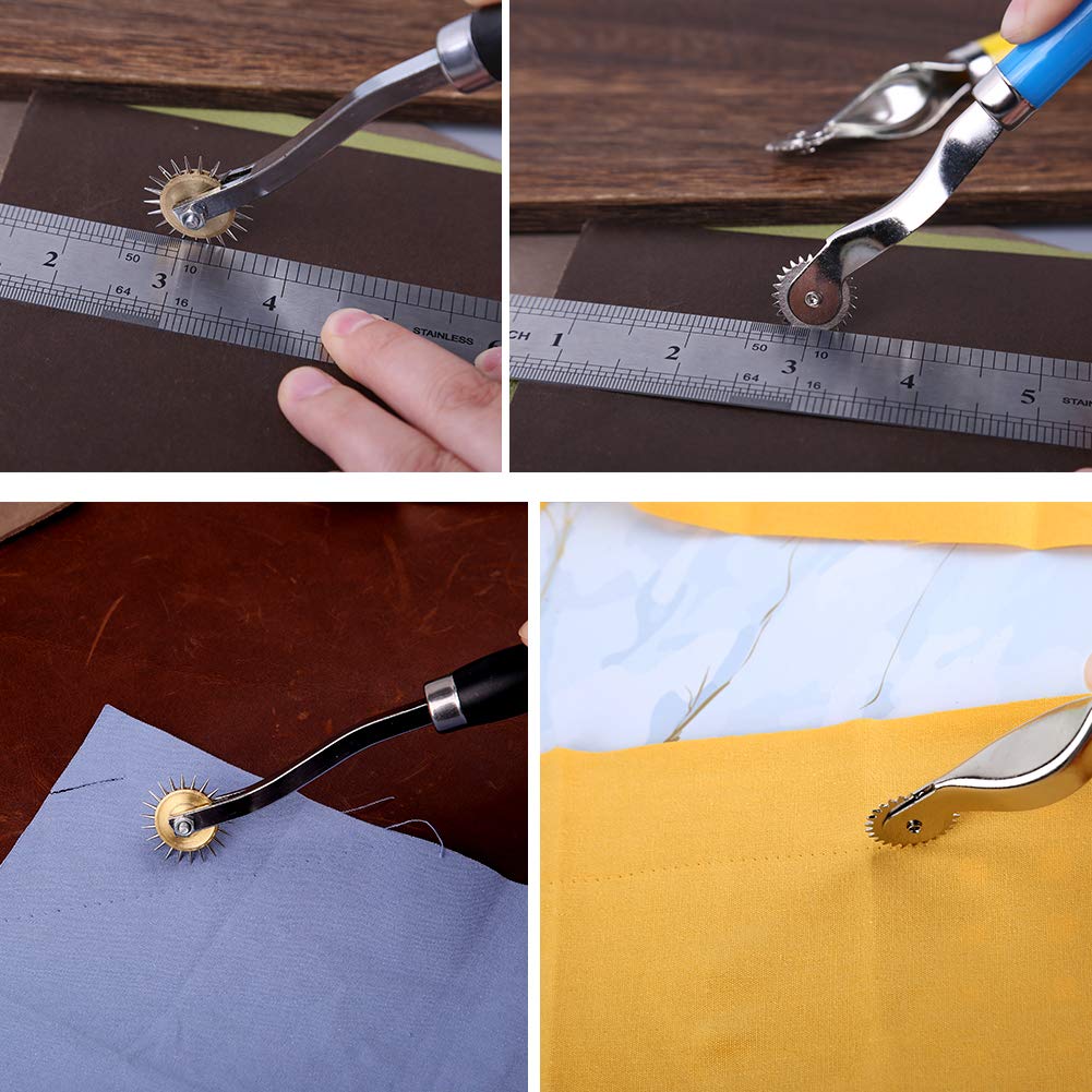 Snapklik.com : 4 Pcs Tracing Wheel Sewing Tool