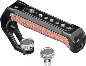 Amazon.co.jp: Camera Cage Top Handle Grip with 3/8" Hole & 1/4 ...