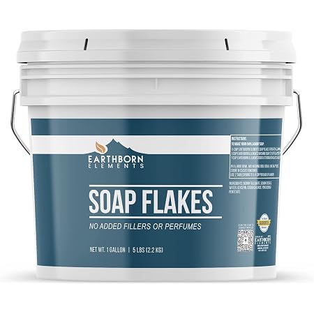 Amazon.com: Pure Original Ingredients Soap Flakes (2 lb) Tallow Based ...