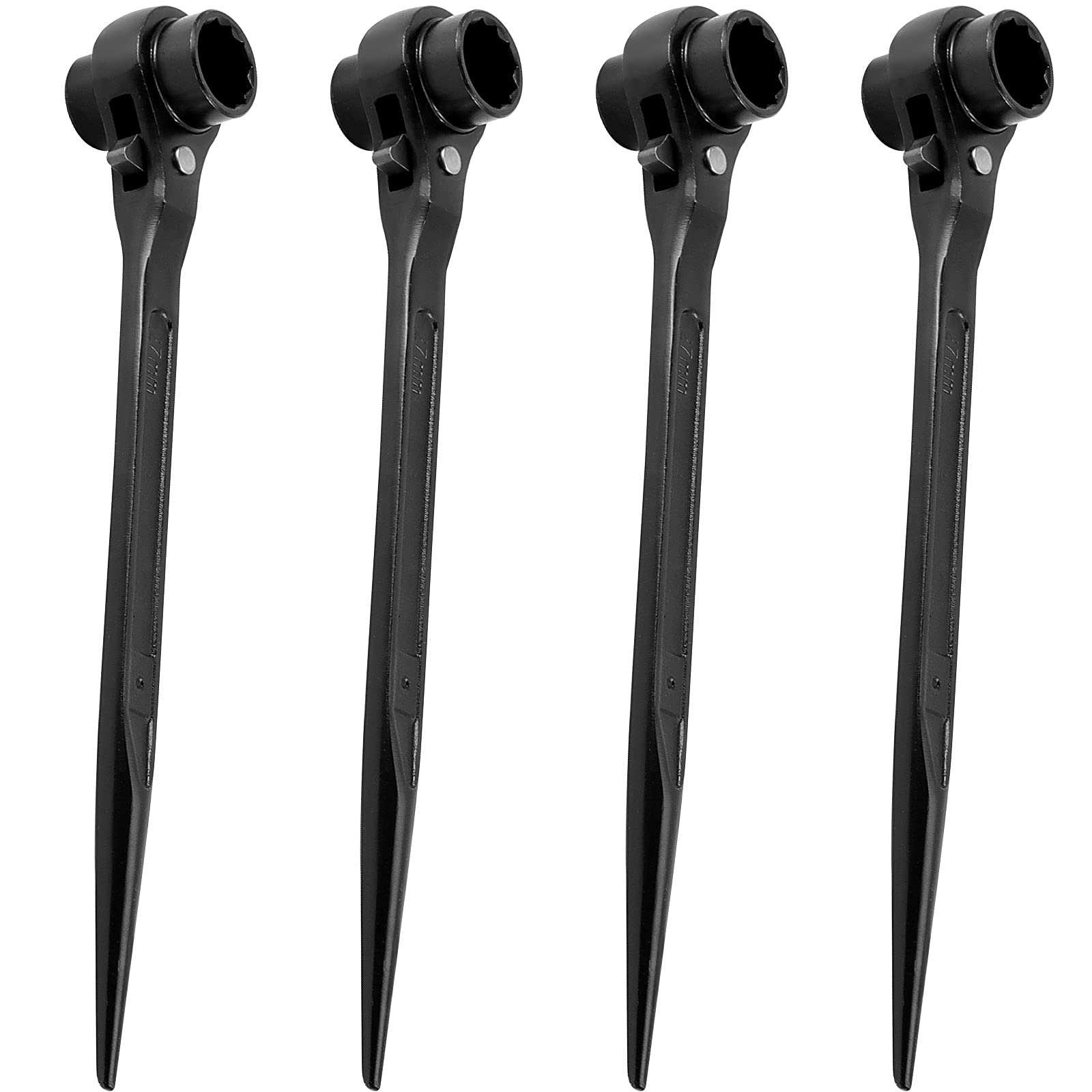 Buy HOIGON 3 Pack 14 Inch 24mm/27mm Scaffold Podger Ratchet Spanner ...