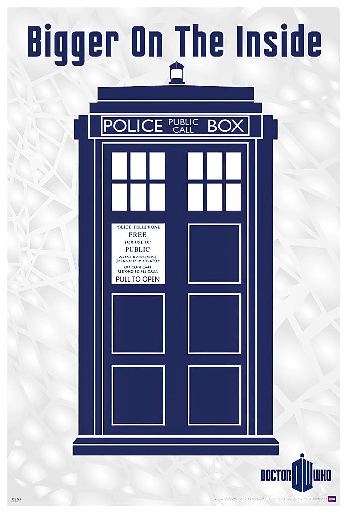 Tardis Silhouette Flying