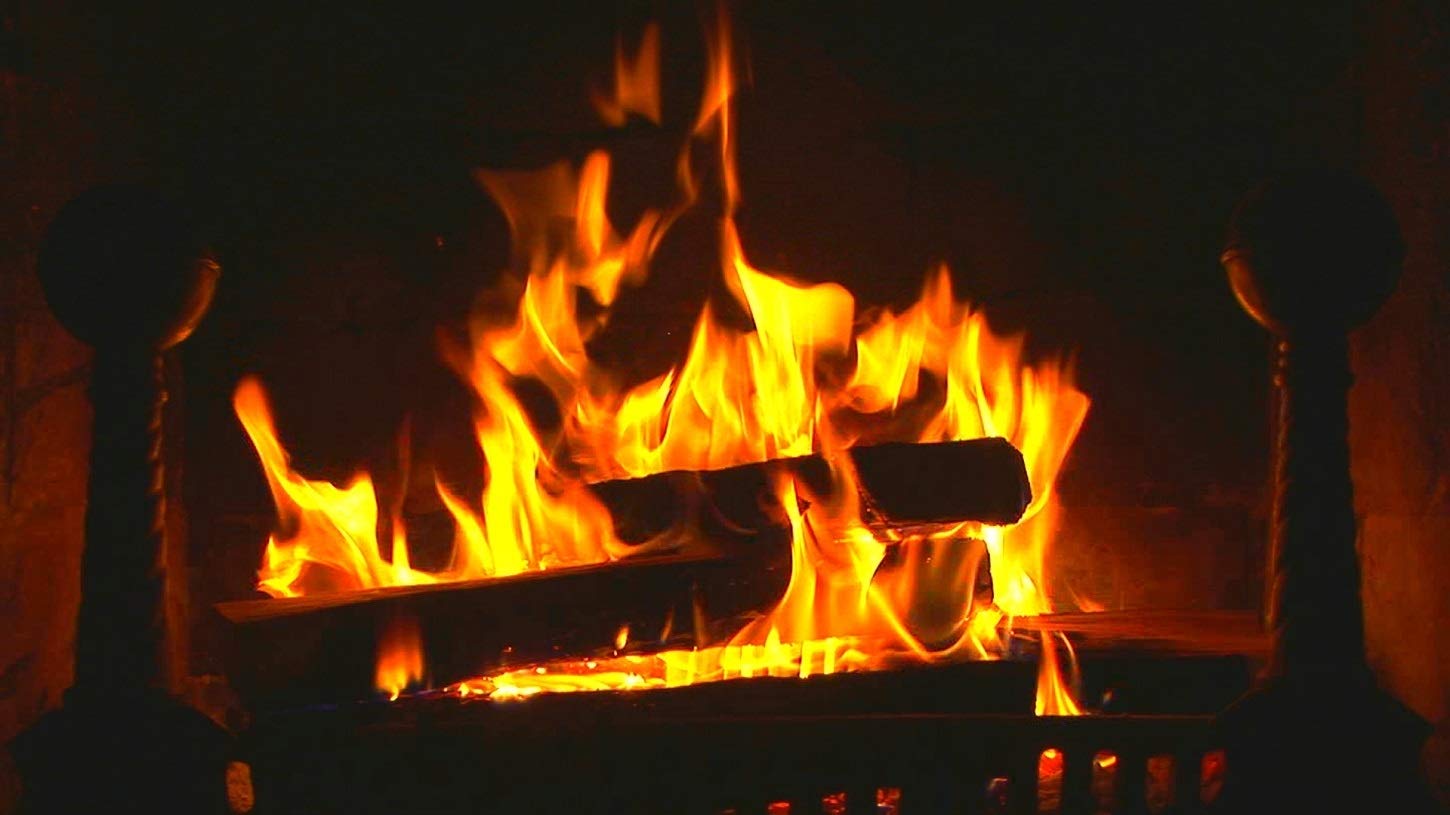 Amazon.com: Fireplace on Blu-ray / Real Crackling Wood Fire for ...