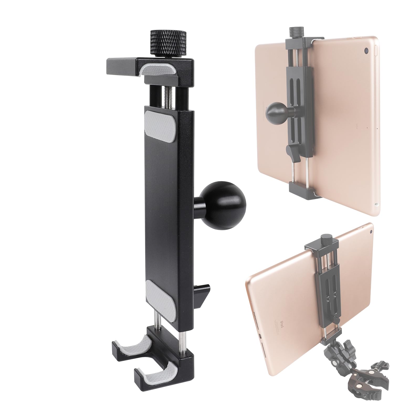 Amazon.com: Leenconghui Aluminum Alloy Tablet Holder with 1" Ball Head ...