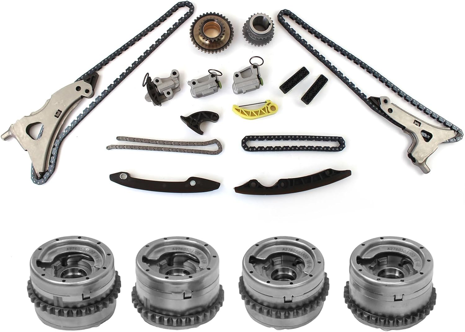 INGKAN M276 Engine Timing Chain Kit w/Camshaft Sprocket 4Pcs Fits for ...