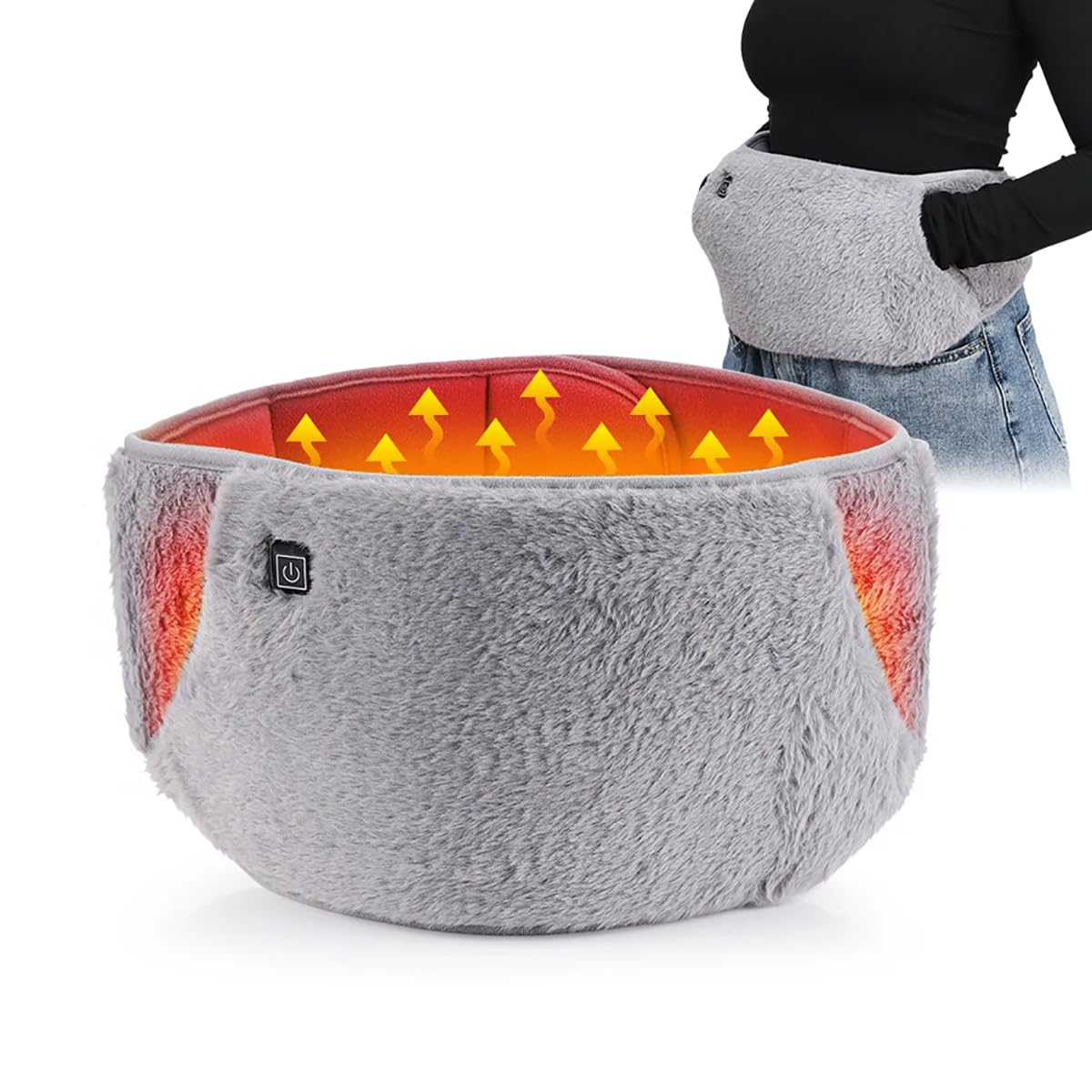 Electric Heating Waist Belt, Hand Warmer & Waist Warmer 2-in-1, Winter ...