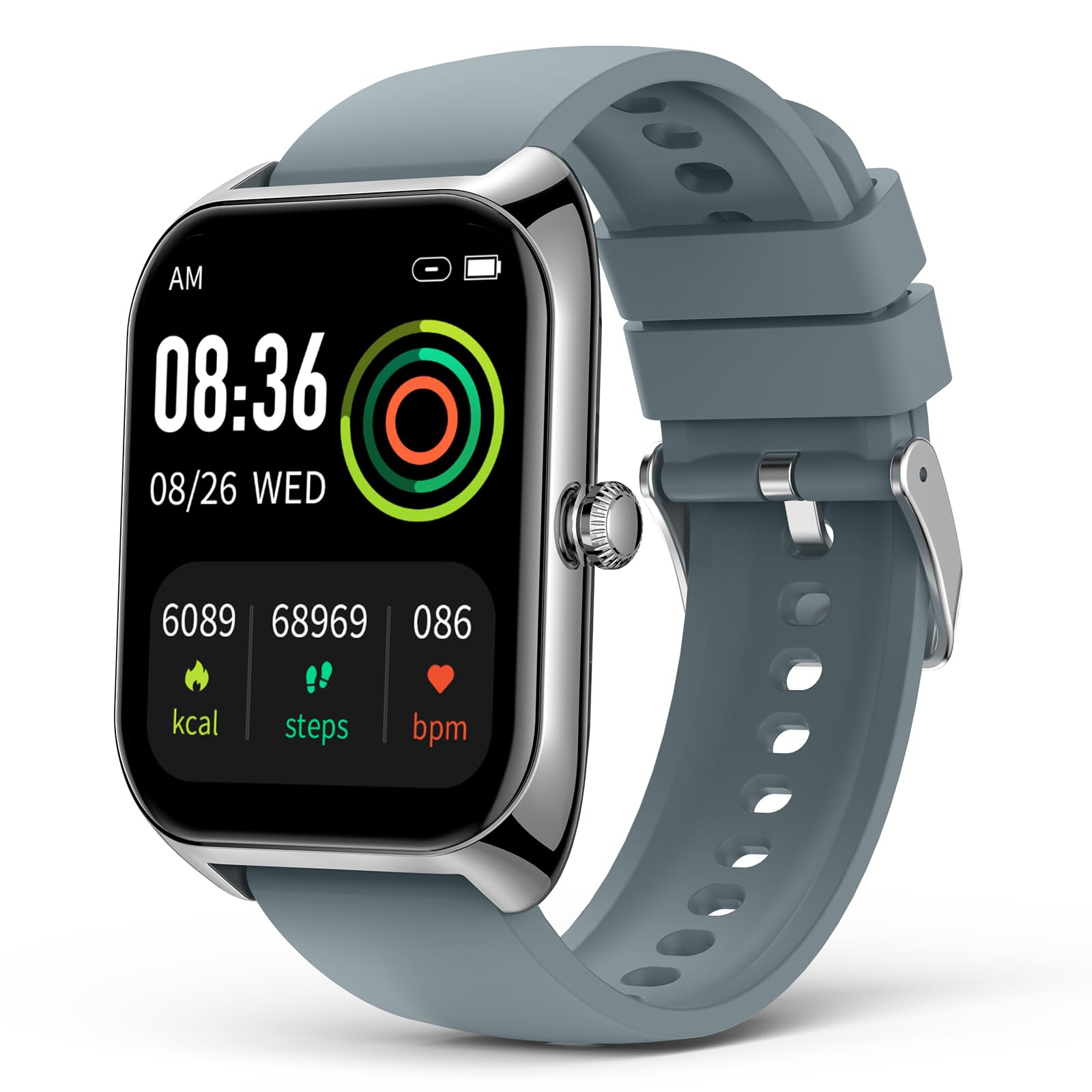 Amazon.com: SOUYIE Smartwatch (Answer/Make Calls), 2.02-inch smartwatch ...