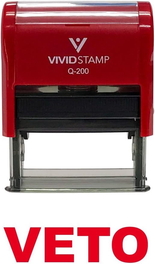 Amazon.com : BackOrder Self Inking Rubber Stamp (Red Ink) - Medium ...