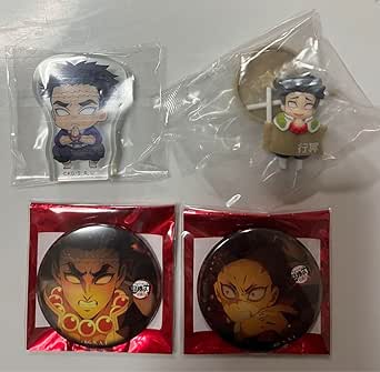 Amazon.co.jp: Demon Destruction Mugen to the Castle Can Badge, Decora ...