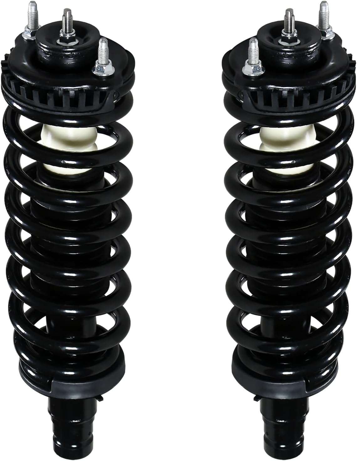 Amazon.com: Front Pair Complete Struts Shocks w/Coil Springs ...
