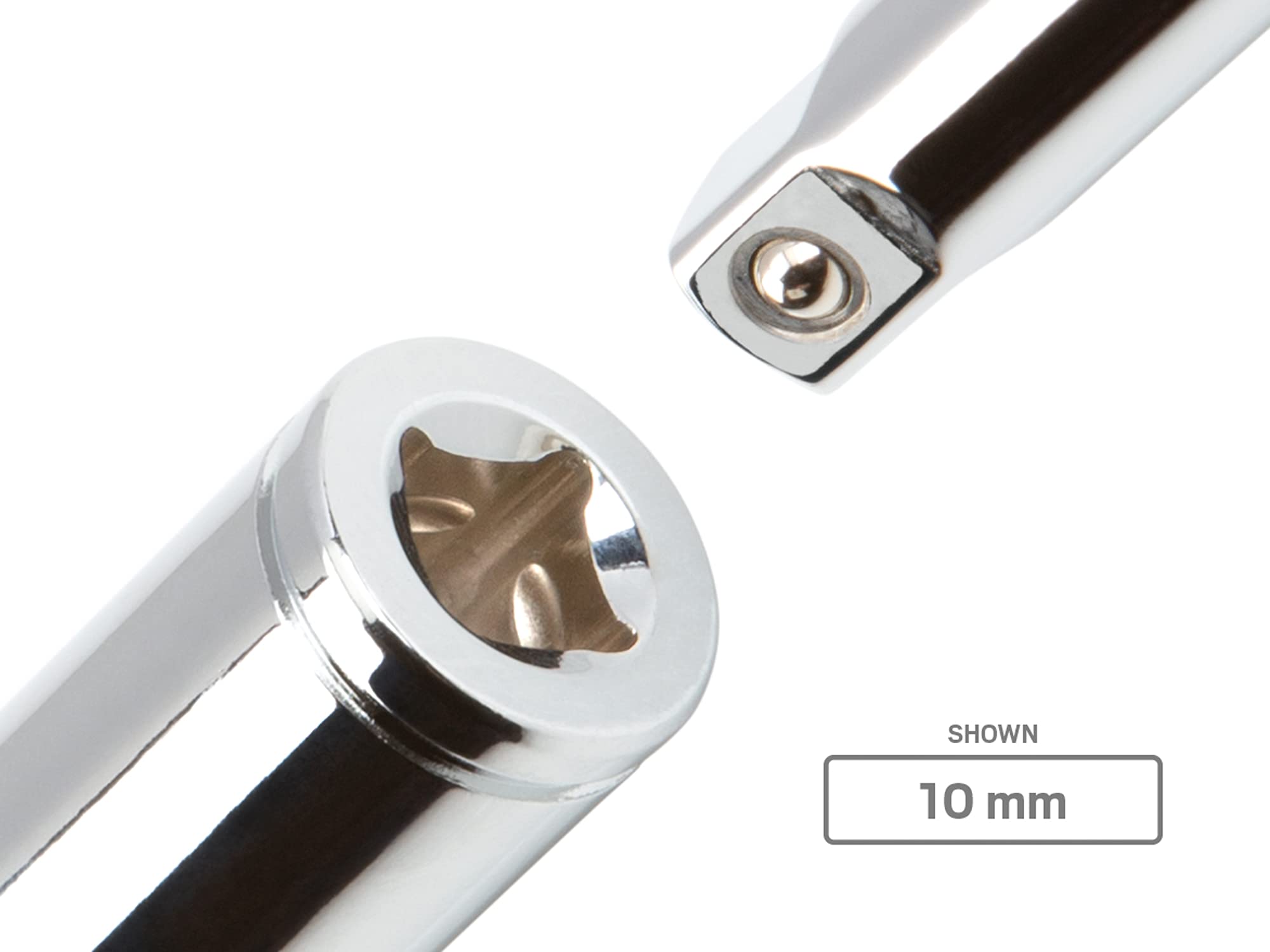 Snapklik.com : 1/4 Inch Drive X 4.5 Mm Deep 6-Point Socket SHD03103