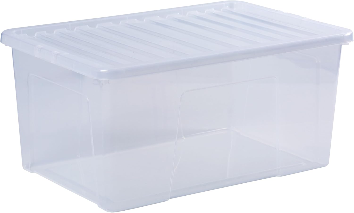 Wham Crystal 90 Liter Storage, Home Office Stackable Nestable, Heavy ...