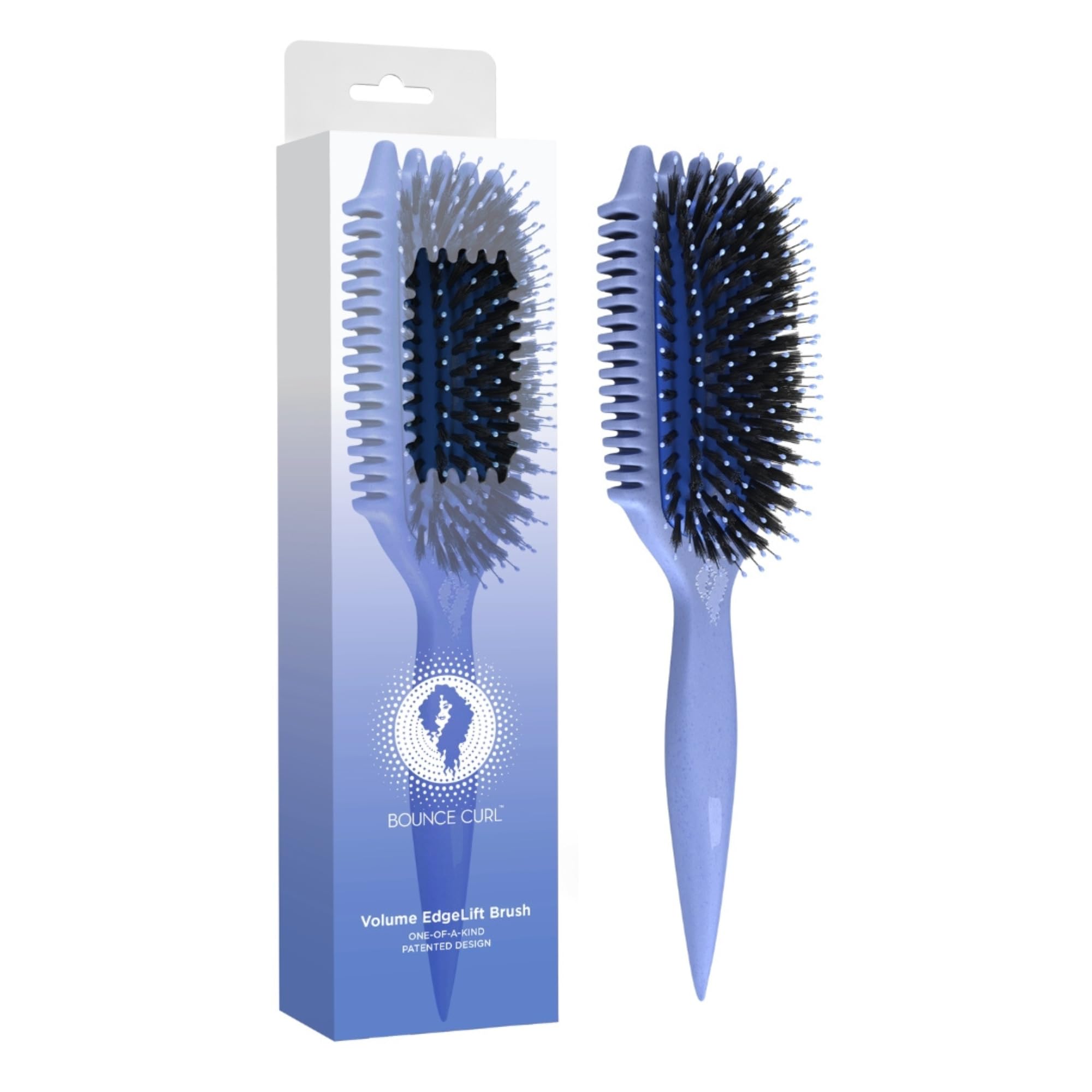Amazon.com : Bounce Curl Volume EdgeLift Brush, 5-in-1 Tool for ...