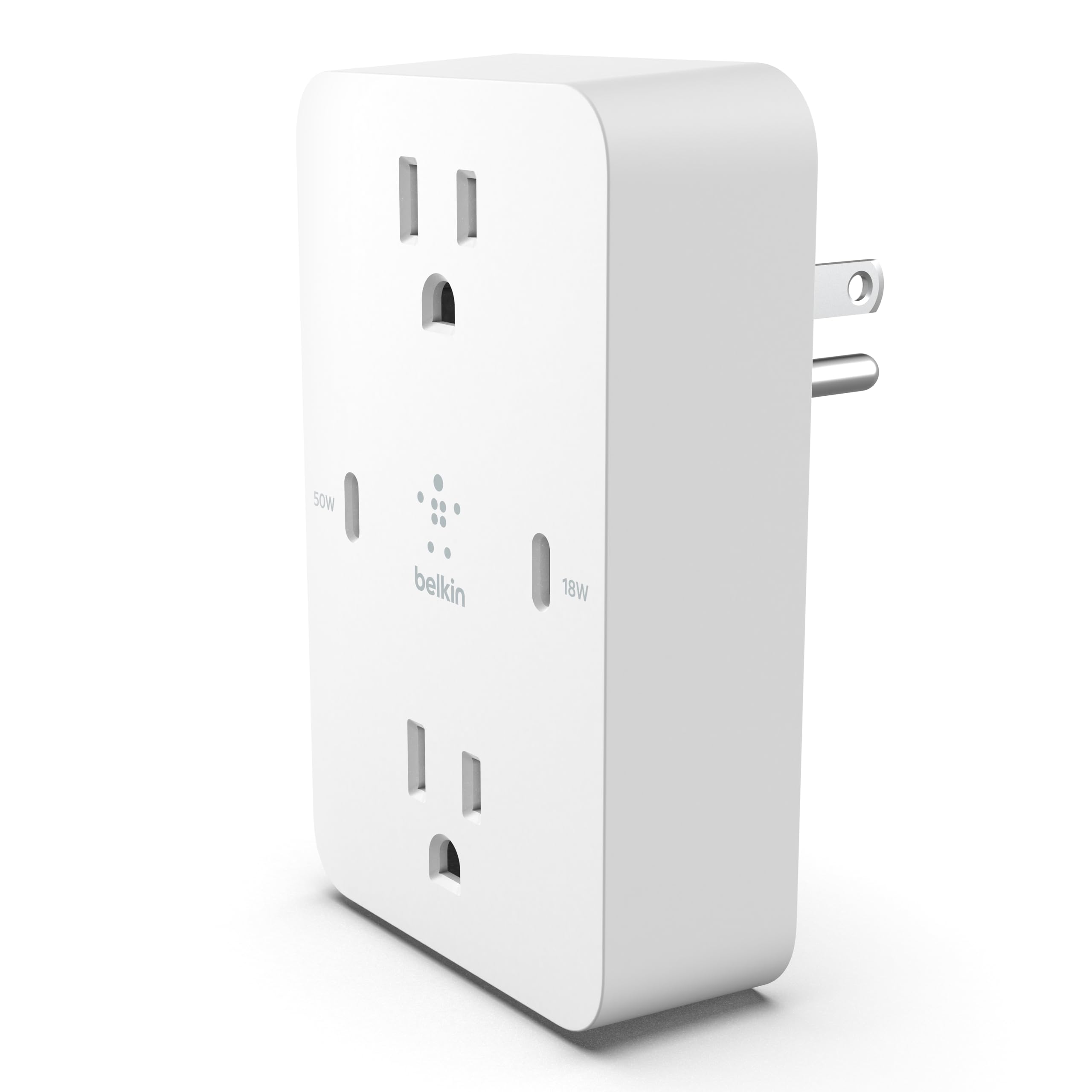 Amazon.com: Belkin Multi-Outlet Extender, Fast Charging USB-C Plug ...