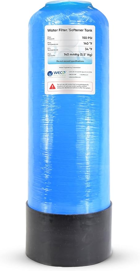 WECO Mineral Tank for Water Softener/Filter - Polyethylene Inner Shell ...