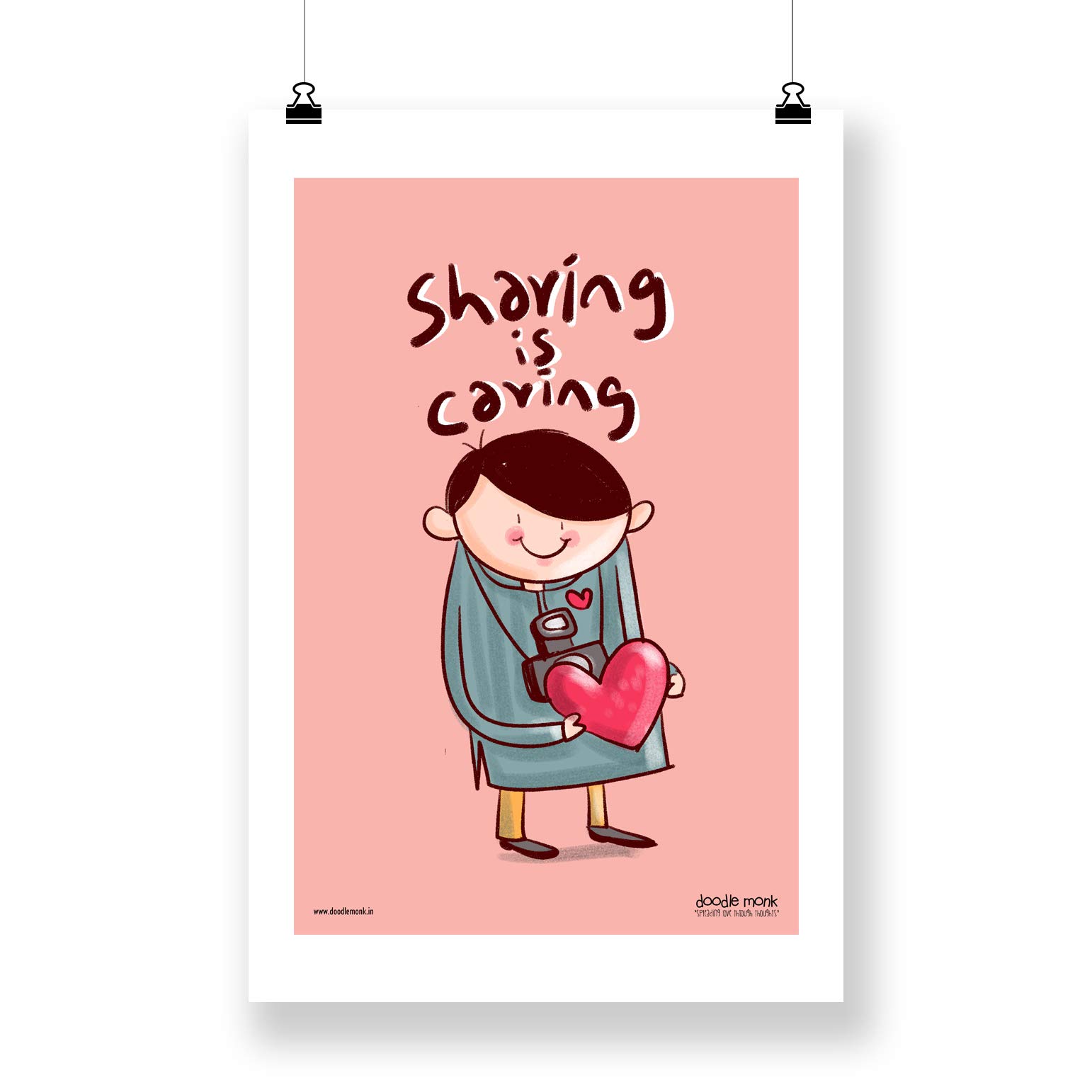 Sharing Is Caring Poster