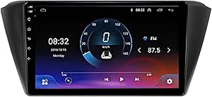 GeRRiT Android 9.0 Car Stereo Double Din, for S-koda F-abia R-apid 2015-2018 GPS Navigation 9 ...