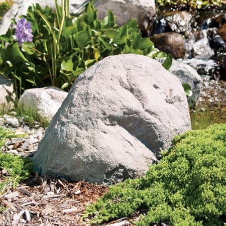 Amazon.com : Airmax CrystalClear TrueRock Fake Fiberglass Flat Rock ...