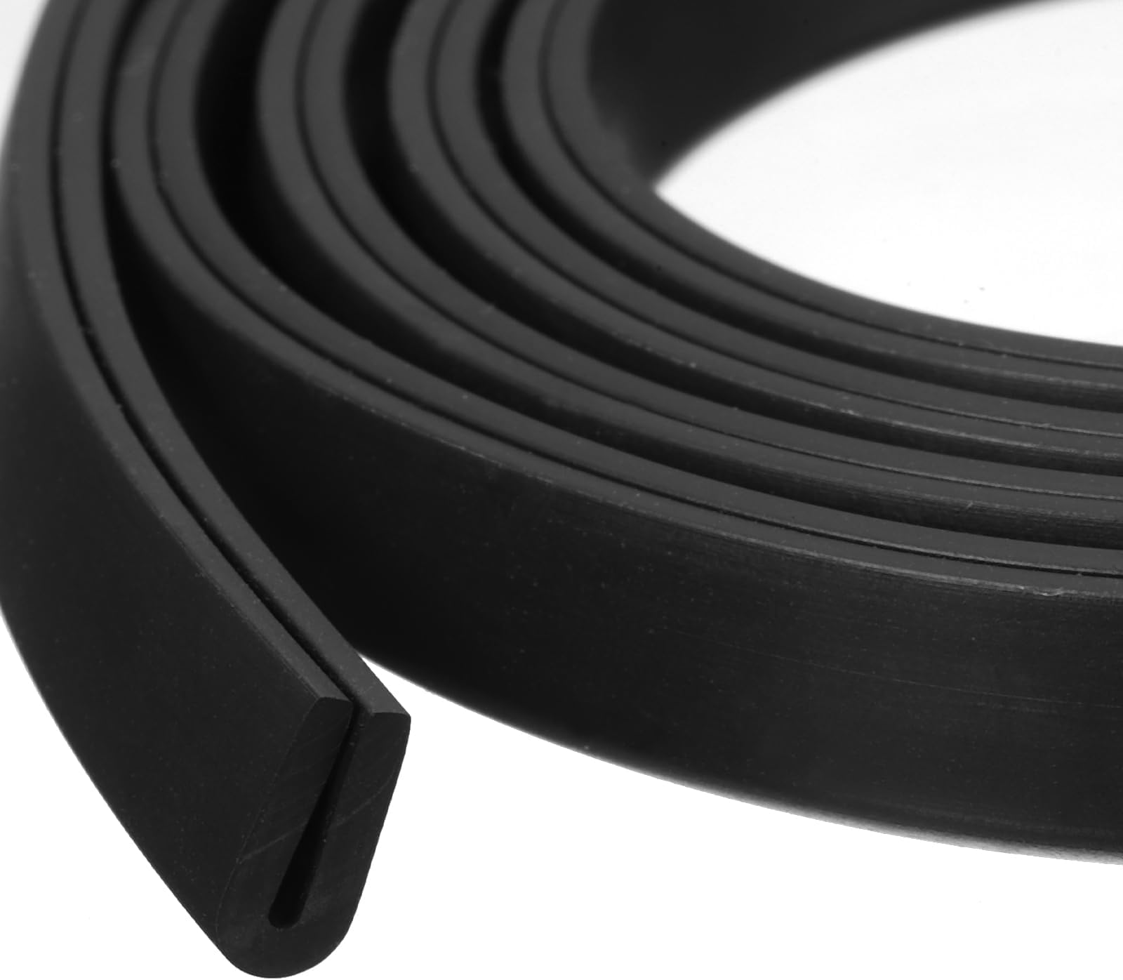 uxcell U Channel Edge Trim, 3.3ft Length Rubber Guard Seal Strip Edge ...