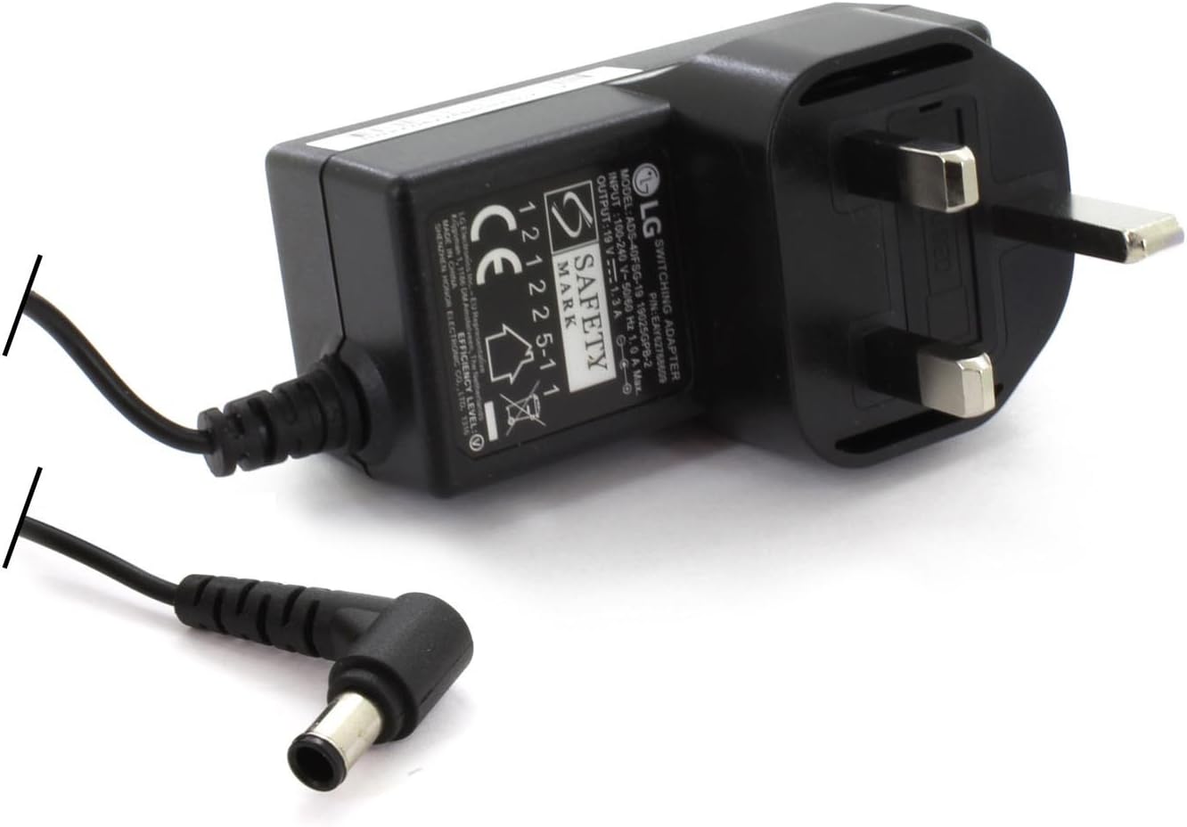 121AV Power Adapter 19V 1.3A for LG 22M38A 22" Class Full HD LED ...