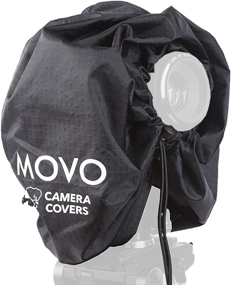 Amazon.com : Movo (5 Pack) RC1 Clear Rain Cover for DSLR Camera and ...