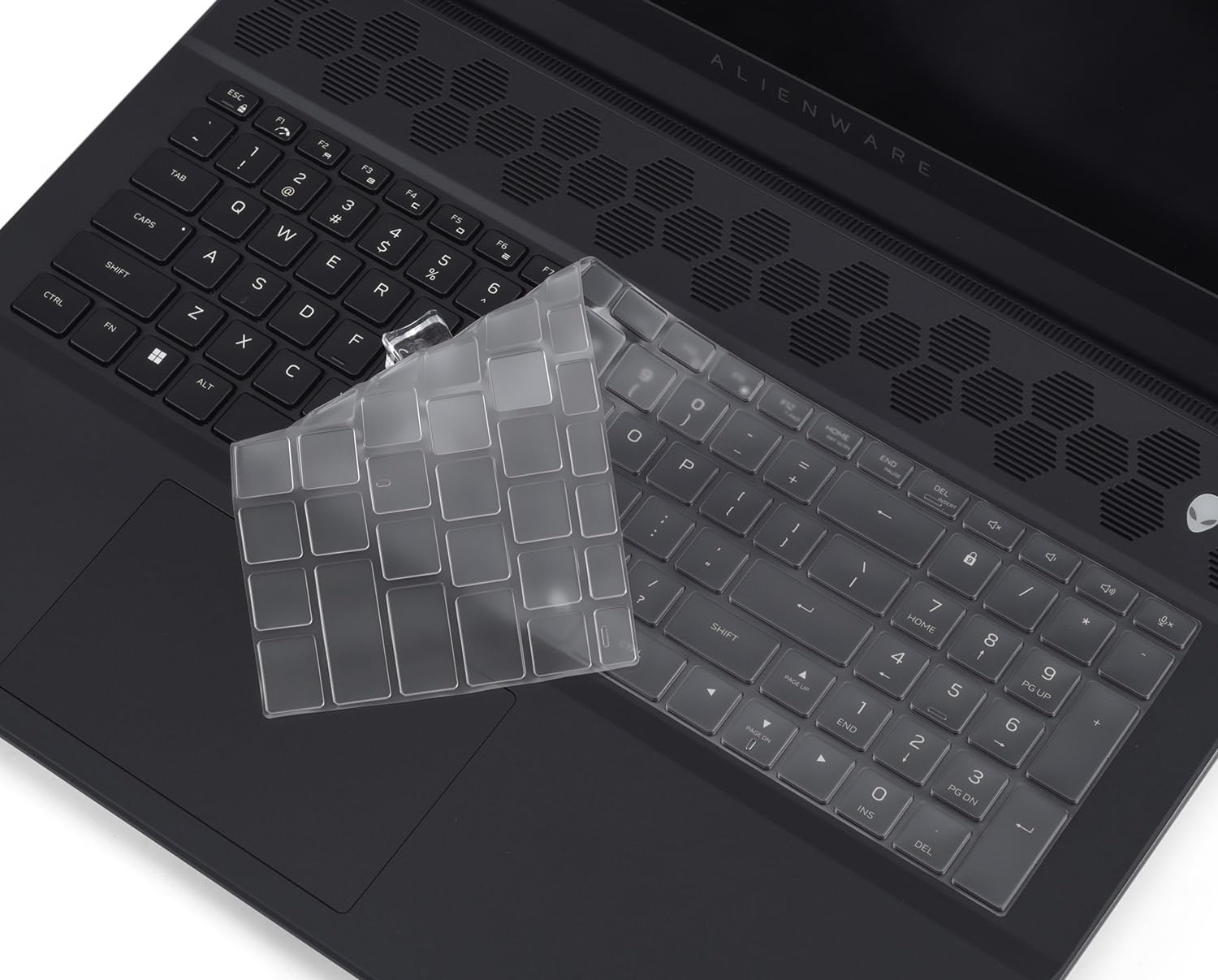 Amazon.com: CaseBuy Keyboard Cover Ultra Thin for Dell Alienware m18 ...